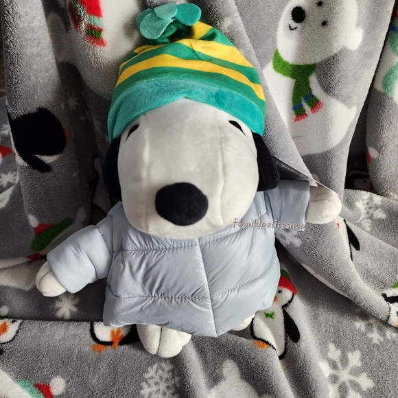 Peanuts | Toys | Left Puffer Jacket Snoopy 223 Peanuts Cvs Christmas ...